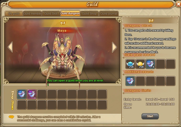Guild Dungeon | Ragnarok Journey Wiki | Fandom