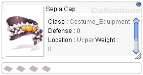 Sepia Cap - Ragnarök Wiki