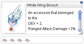 White Wing Brooch - Ragnarök Wiki