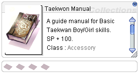 Taekwon Manual - Ragnarök Wiki