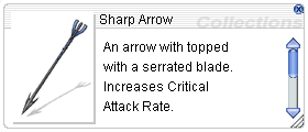 Sharp Arrow - Ragnarök Wiki