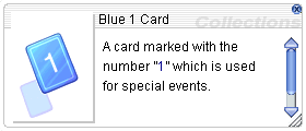 Blue 1 Card - Ragnarök Wiki