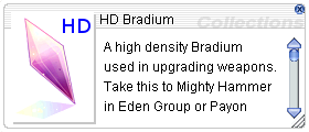 High Density Bradium - Ragnarök Wiki