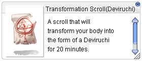 Transformation Scroll (Deviruchi) - Ragnarök Wiki
