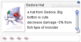 Sedora Hat - Ragnarök Wiki