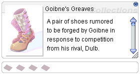 Goibne's Greaves - Ragnarök Wiki