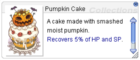Pumpkin Cake - Ragnarök Wiki