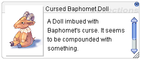 Cursed Baphomet Doll - Ragnarök Wiki