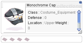 Monochrome Cap - Ragnarök Wiki