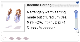 Bradium Earrings - Ragnarök Wiki