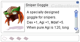 Sniper Goggle - Ragnarök Wiki
