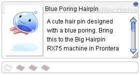 Blue Poring Hairpin - Ragnarök Wiki