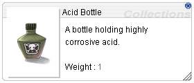 Acid Bottle - Ragnarök Wiki