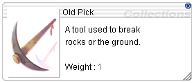 Old Pick - Ragnarök Wiki