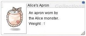 Alice's Apron - Ragnarök Wiki