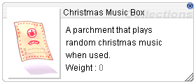 Christmas Music Box - Ragnarök Wiki