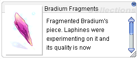 Bradium Fragment - Ragnarök Wiki