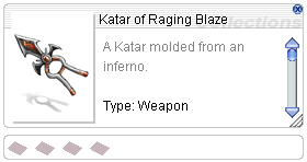 Katar of Raging Blaze - Ragnarök Wiki