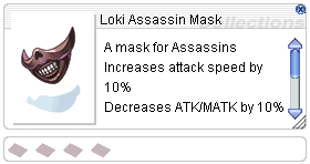 Loki's Assassin Mask - Ragnarök Wiki