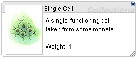 Single Cell - Ragnarök Wiki