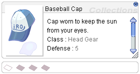 Baseball Cap - Ragnarök Wiki