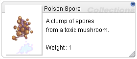 Poison Spore (item) - Ragnarök Wiki