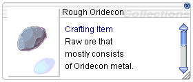 Rough Oridecon - Ragnarök Wiki