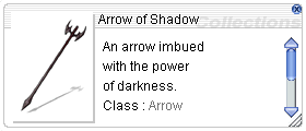 Arrow of Shadow - Ragnarök Wiki