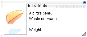 Bill of Birds - Ragnarök Wiki