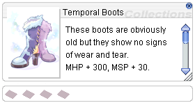Temporal Boots - Ragnarök Wiki