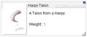Harpy Talon - Ragnarök Wiki