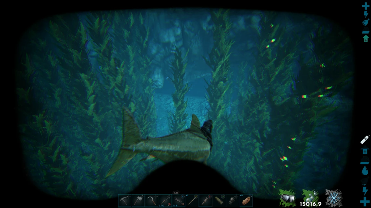 Under Water Crystal Cave | Ragnarok - ARK:Survival Evolved Map Wiki ...