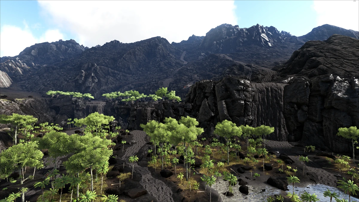 Volcanic Area | Ragnarok - ARK:Survival Evolved Map Wiki | Fandom