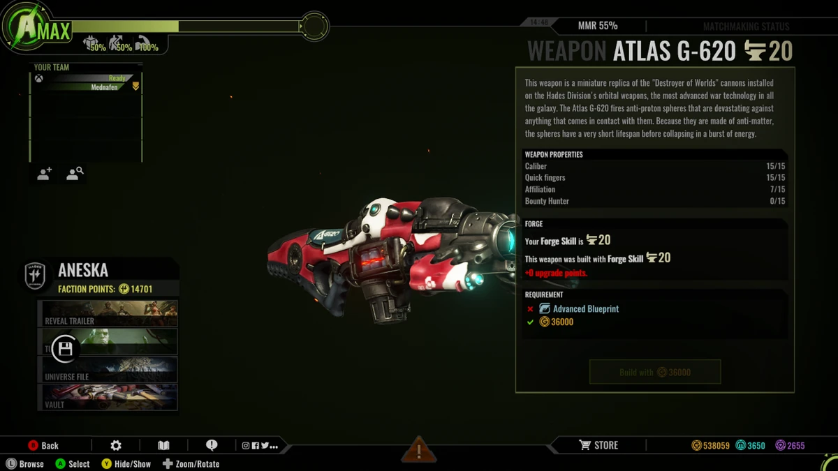 Atlas G-620 | Spacelords Wiki | Fandom