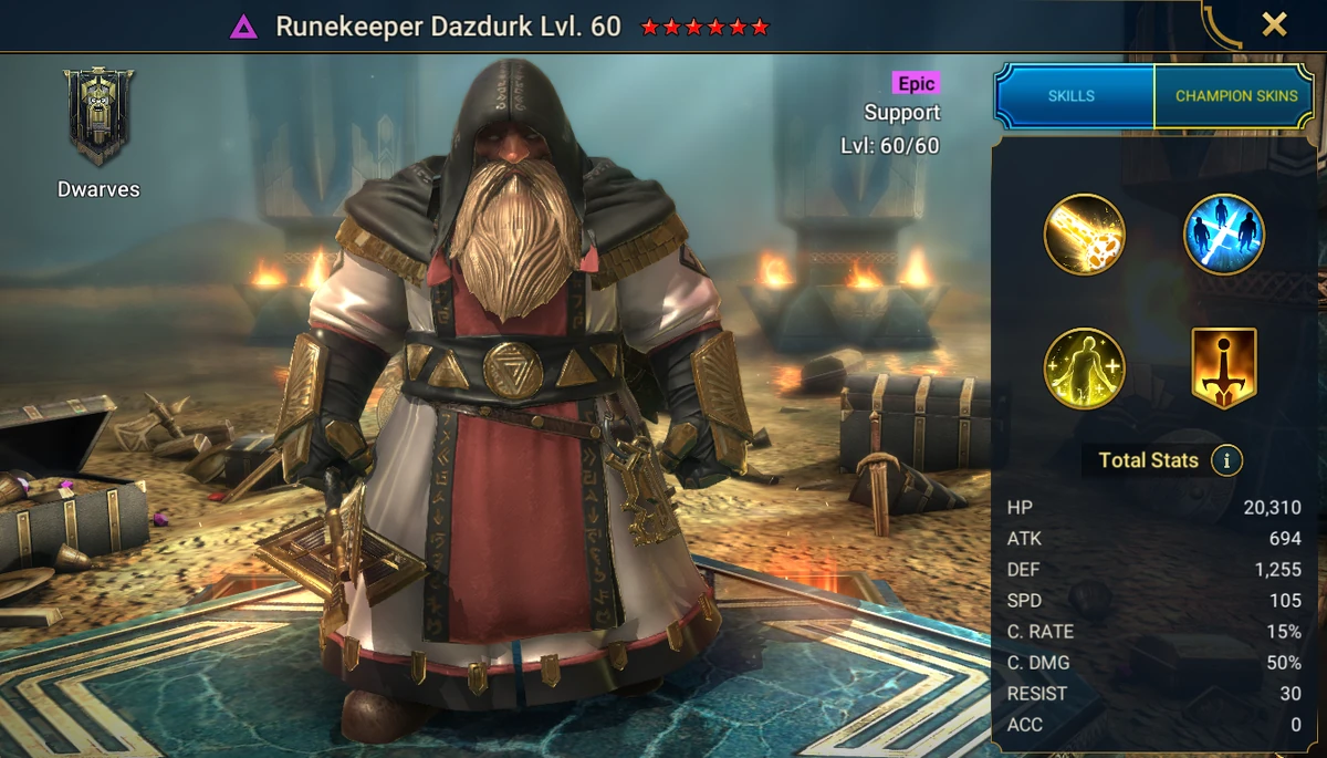 Runekeeper Dazdurk | Raid: Shadow Legends Wiki | Fandom