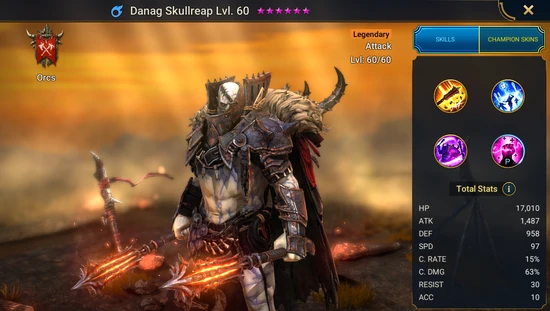 Danag Skullreap | Raid: Shadow Legends Wiki | Fandom