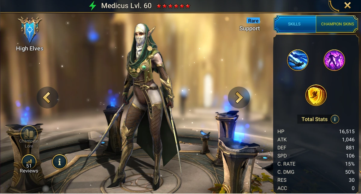 Medicus | Raid: Shadow Legends Wiki | Fandom
