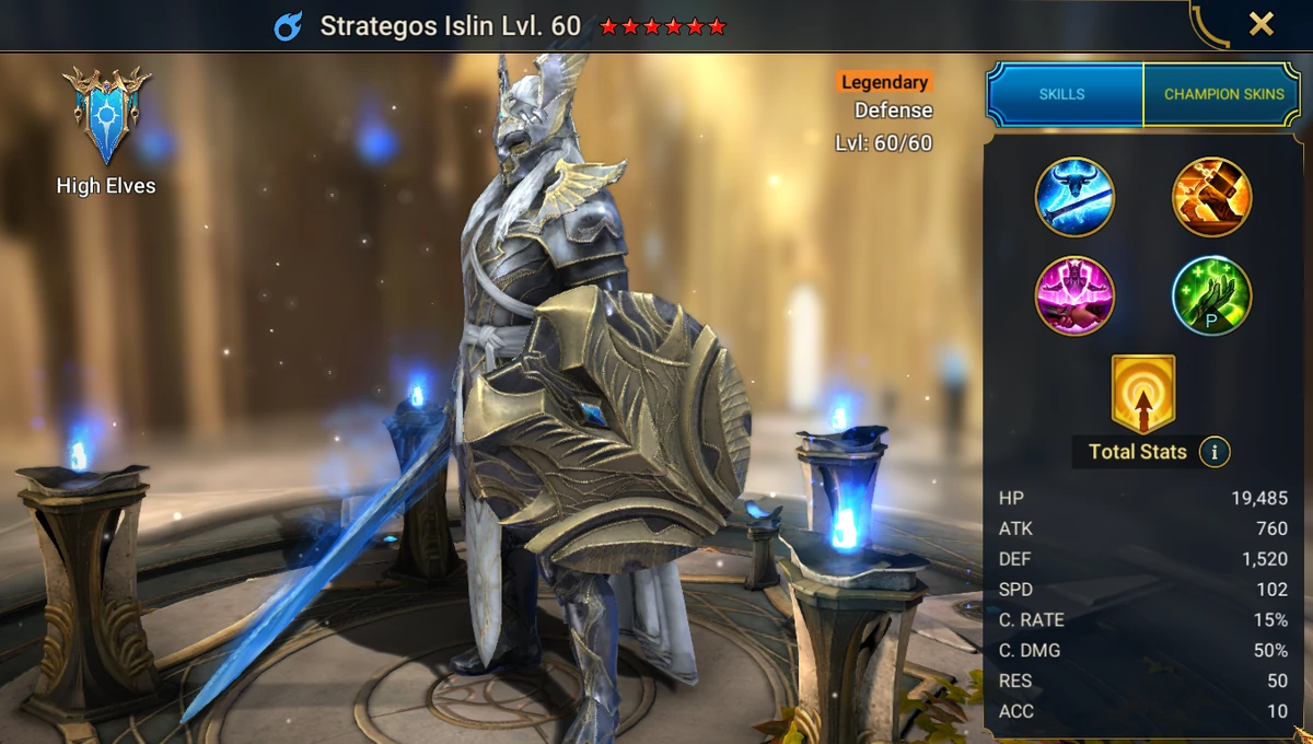 Strategos Islin | Raid: Shadow Legends Wiki | Fandom