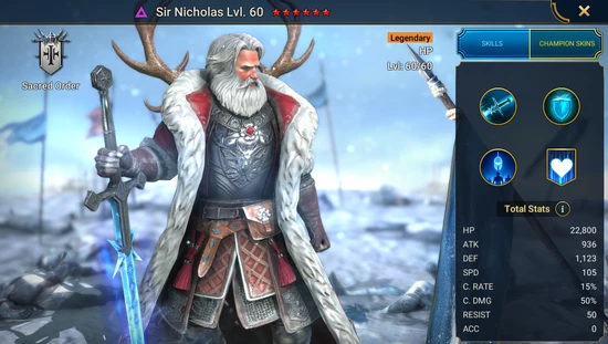 Sir Nicholas | Raid: Shadow Legends Wiki | Fandom