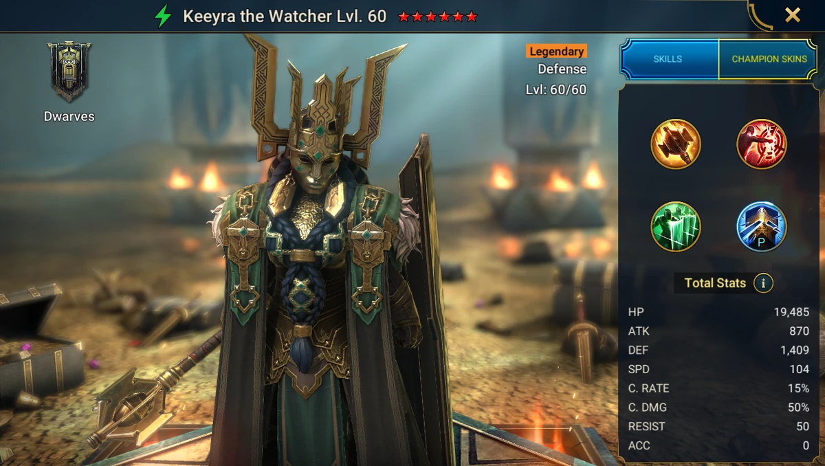 Keeyra the Watcher | Raid: Shadow Legends Wiki | Fandom