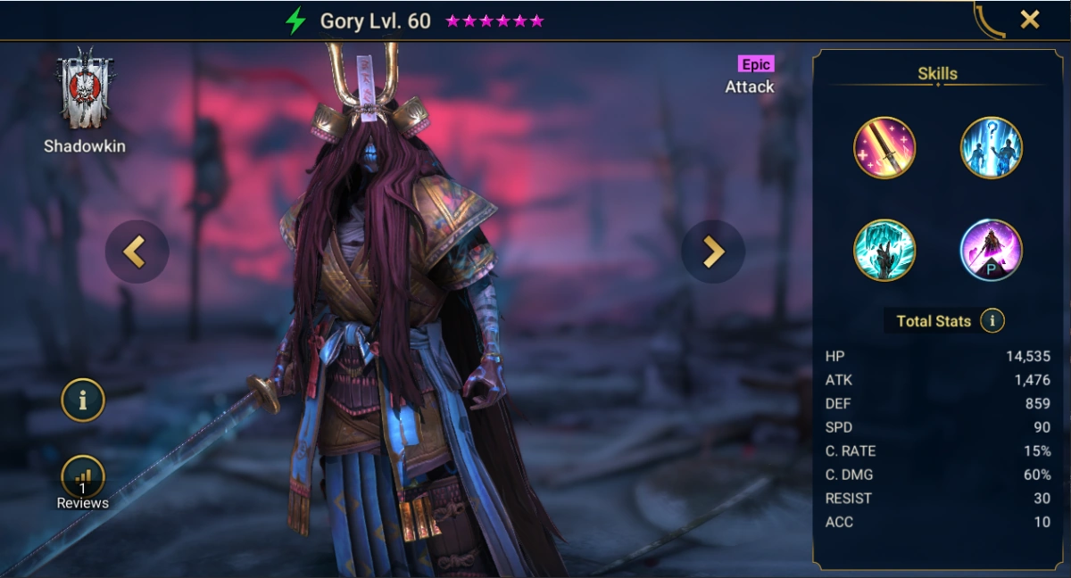 Gory | Raid: Shadow Legends Wiki | Fandom