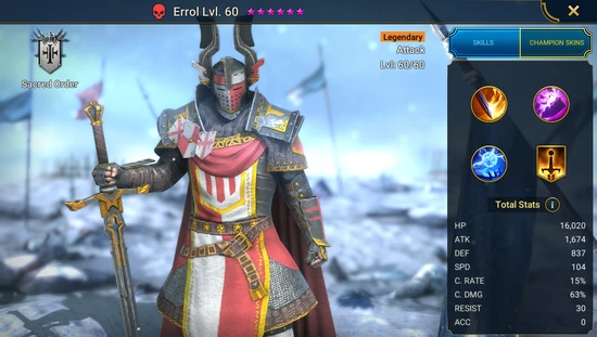 Errol | Raid: Shadow Legends Wiki | Fandom