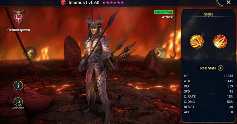 Incubus | Raid: Shadow Legends Wiki | Fandom