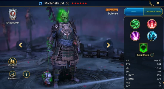 Michinaki | Raid: Shadow Legends Wiki | Fandom