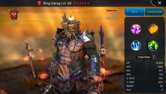 King Garog | Raid: Shadow Legends Wiki | Fandom