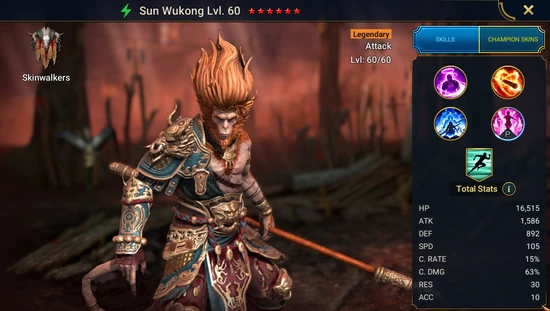Sun Wukong | Raid: Shadow Legends Wiki | Fandom