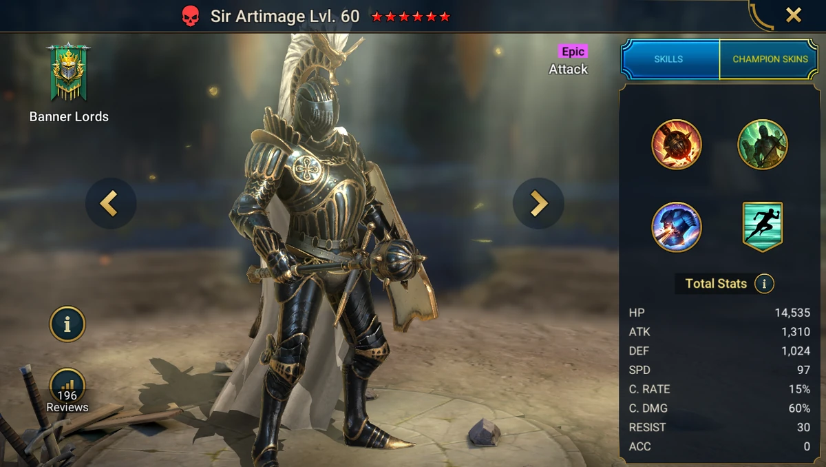 Sir Artimage | Raid: Shadow Legends Wiki | Fandom