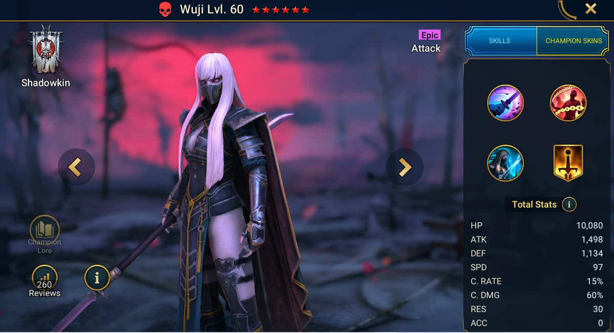 Wuji | Raid: Shadow Legends Wiki | Fandom