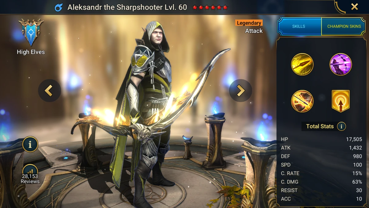 Aleksandr the Sharpshooter | Raid: Shadow Legends Wiki | Fandom