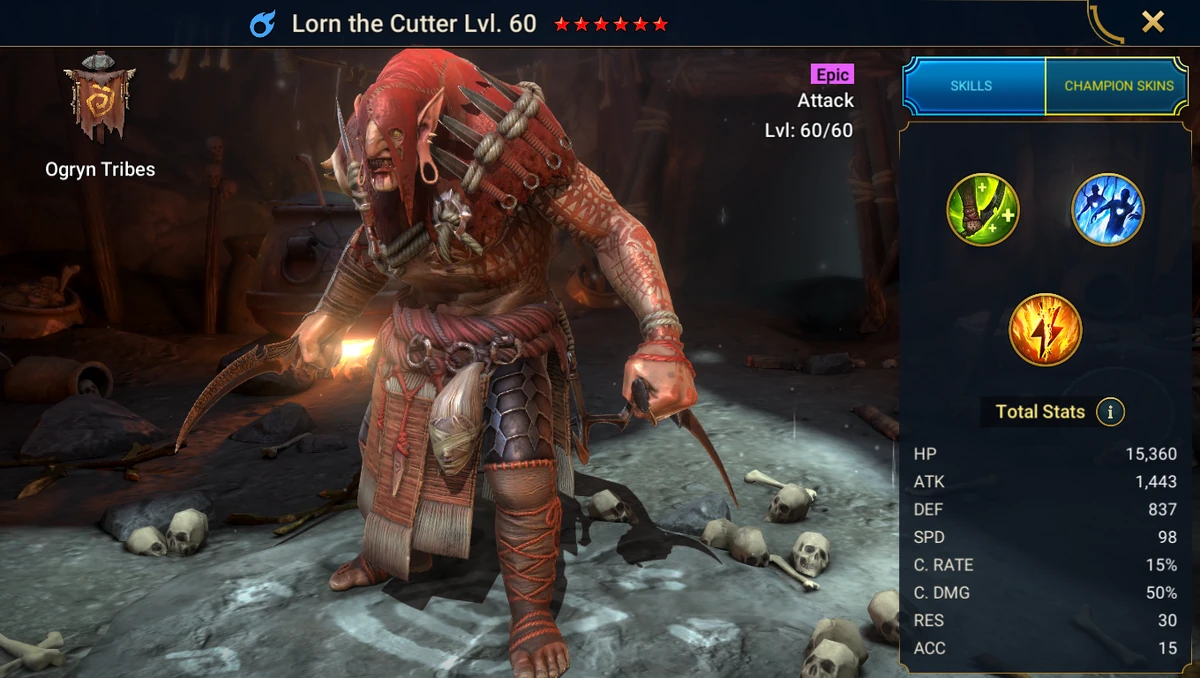 Lorn the Cutter | Raid: Shadow Legends Wiki | Fandom